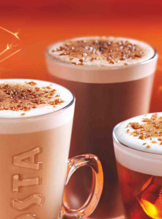 Costa Coffee Autumn Menu - Garden Square Shopping Centre | Letchworth