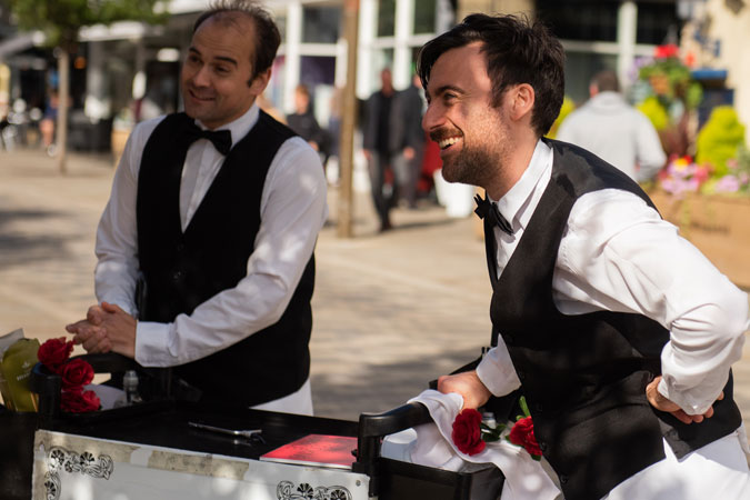 The Wacky Waiters - Garden Square Shopping Centre | Letchworth